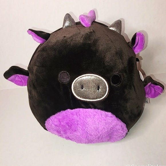 Squishmallows | Toys | Dent Purple Black Dragon Halloween 223 Original ...